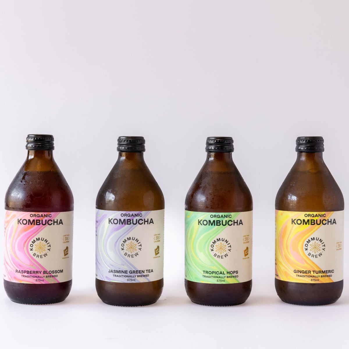 Organic Mixed Box Kombucha | Kommunity Brew