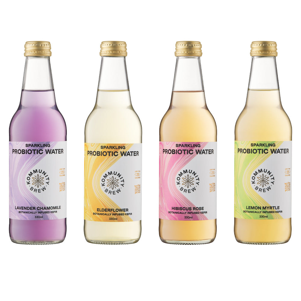 Sparkling Probiotic Water – Kommunity Brew