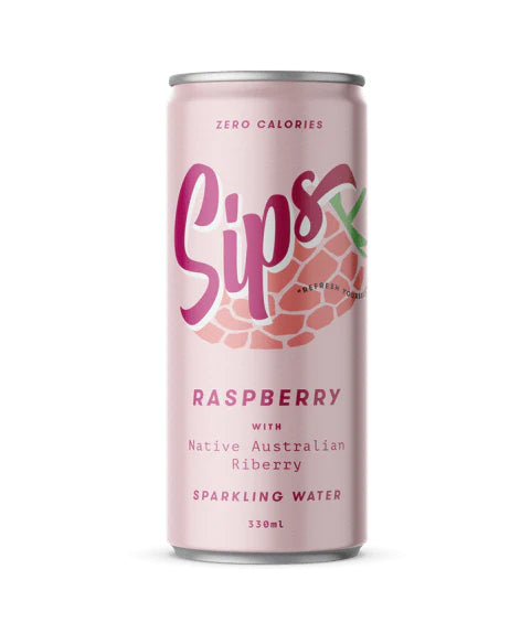 Raspberry Sparkling Water | Sips Sparkling Water – Kommunity Brew