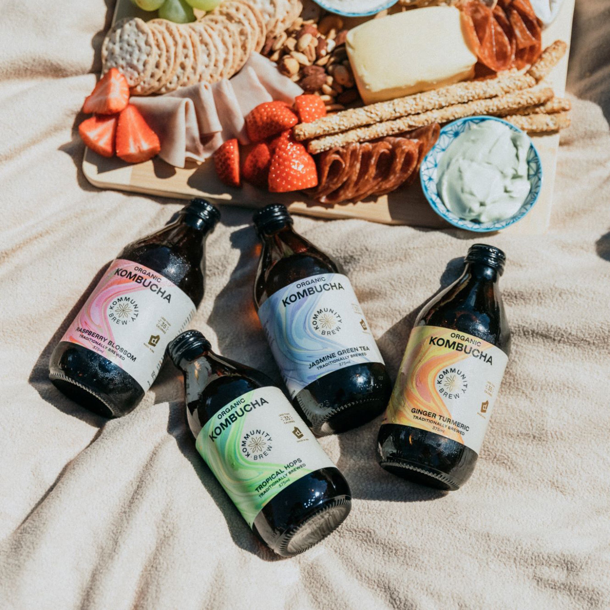 Organic Mixed Box Kombucha | Kommunity Brew